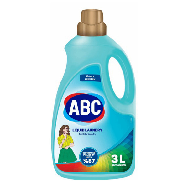 Гель ABC Liquid Laundry Detergent For Colors для стирки цветного белья ...