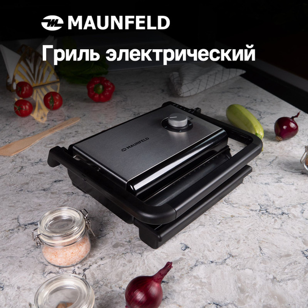 Гриль электрический MAUNFELD MF-1322S купить на OZON по низкой цене ...