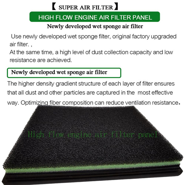 Губчатый Воздушный Фильтр 17801-0P100 Для Toyota Sequoia Tundra V8 14 ...