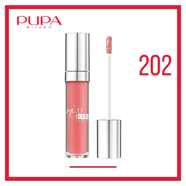 PUPA Блеск для губ Miss Pupa Gloss 202 - купить с доставкой по выгодным ...