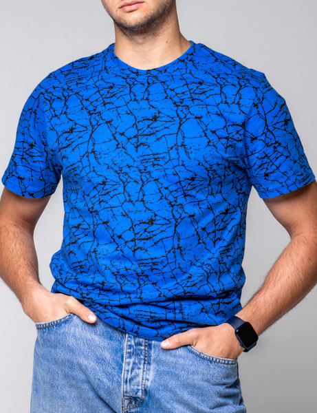 Футболка Jorka, размер 52, 54, цвет синий, Хлопок 100% - купить по ...