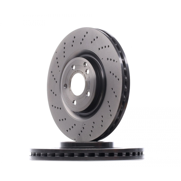 Диск тормозной вентилируемый префорированный для автомобиля Mercedes ...