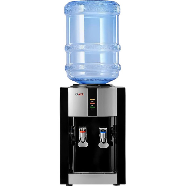 Кулер для воды AEL TD-AEL-47 black/silver настольный, электронное охлаждение купить на OZON по ...