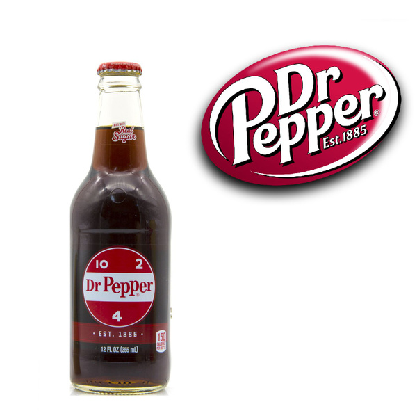 Газированный напиток Dr. Pepper Real Sugar 355 мл - купить с доставкой по выгодным ценам в ...