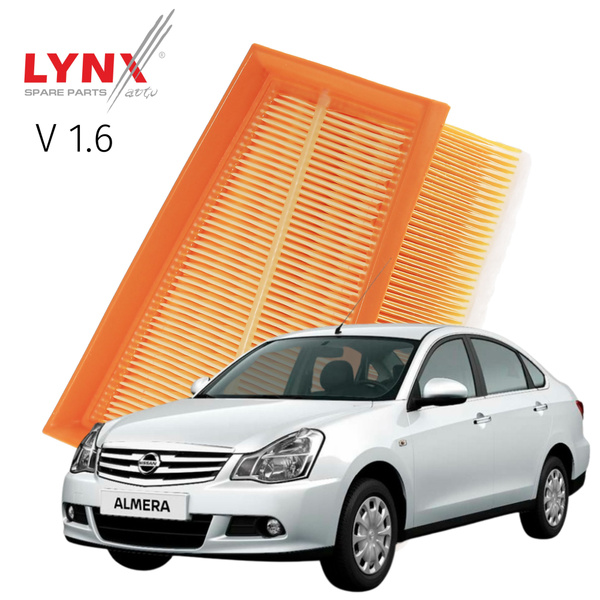 Фильтр воздушный Nissan Almera (3) / Ниссан Альмера 2012 2013 2014 2015 2016 2017 2018 2019 V1.6 ...
