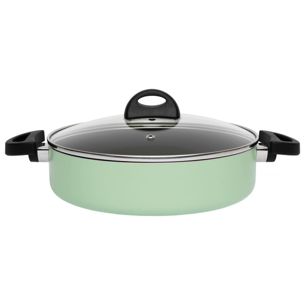 Сотейник с двумя ручками BergHOFF Eclipse 26см 3,2л (светло-зеленый ...