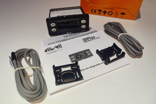 Контроллер eliwell IDPlus 974 2-датчика Италия - купить с доставкой по ...