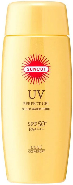 Kose Suncut UV Perfect Gel Super Water Proof cолнцезащитный водостойкий гель для лица и тела с ...