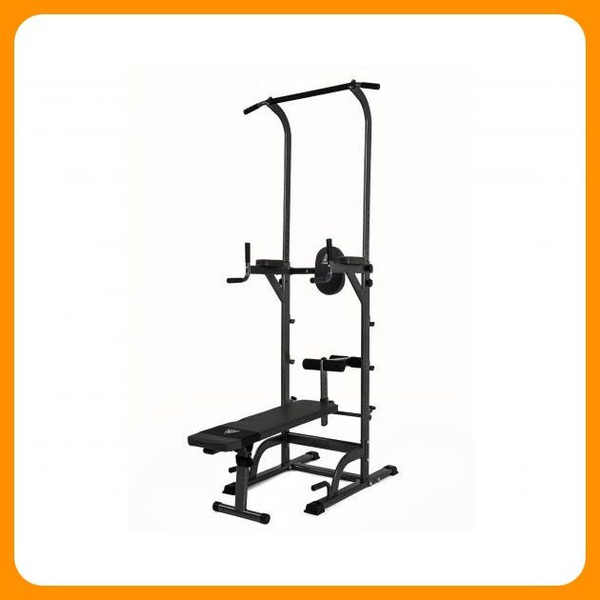 Турник, брусья, пресс 3 в 1 DFC, максимальный вес 120 кг, Целевые тренировки, Нескользящее ...