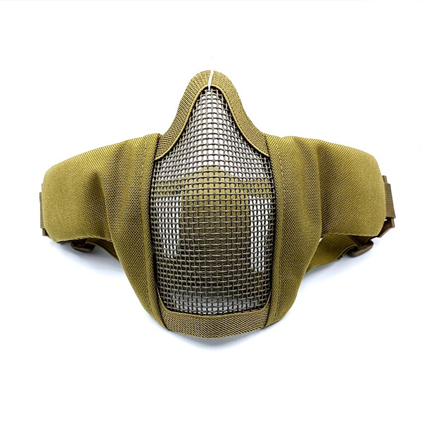 Маска защитная ткань+сетка на нижнюю часть лица (Tan) - купить с ...