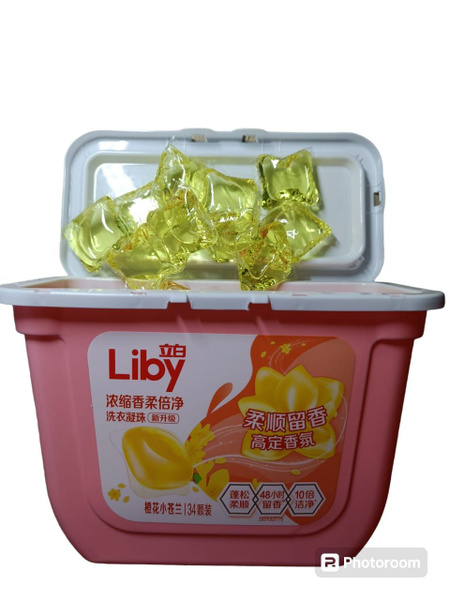 Капсулы для стики белья Liby - купить с доставкой по выгодным ценам в ...