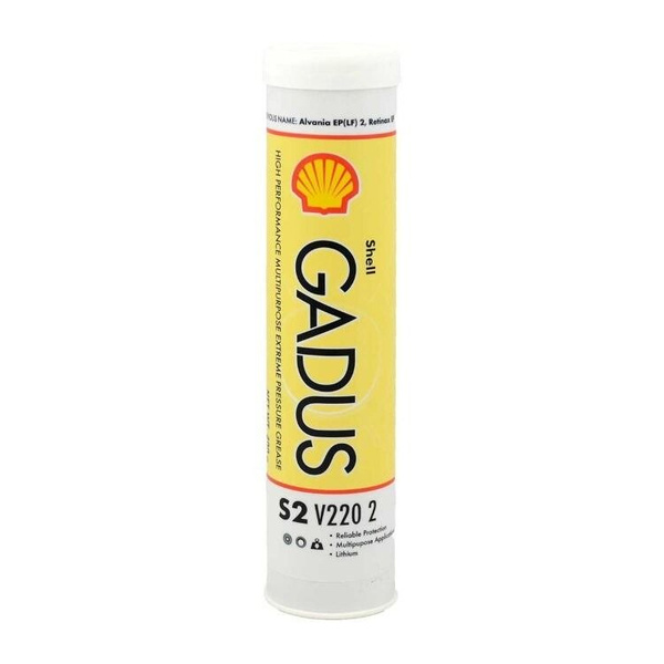Смазка Shell Gadus S2 V 220 2, 400 г - купить в интернет-магазине OZON ...