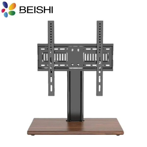 Подставка для телевизора 32"-65" настольная, чёрная подставка под ...