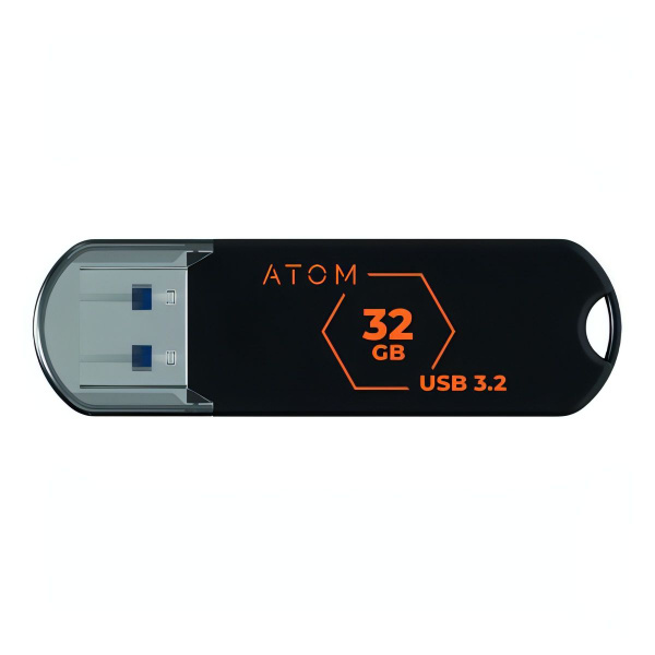 USB-флеш-накопитель Atom 32GB USB3.1 AUSB3H2BK/32GB 32 ГБ - купить по ...