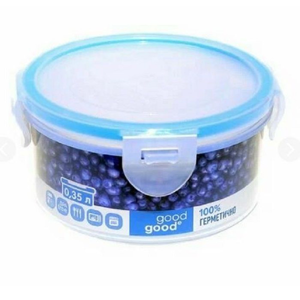 Контейнер пищевой good&good, 120х120х60, объем 350,5 мл - купить по ...