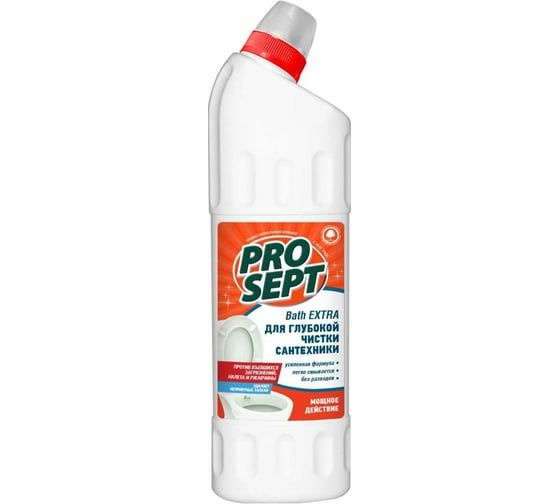 Средство усиленного действия PROSEPT Bath Extra для удаления ржавчины и минеральных отложений 1 ...