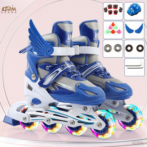 Коньки прогулочные kerna размер 35, 36 - купить с доставкой по низким ценам в интернет-магазине ...