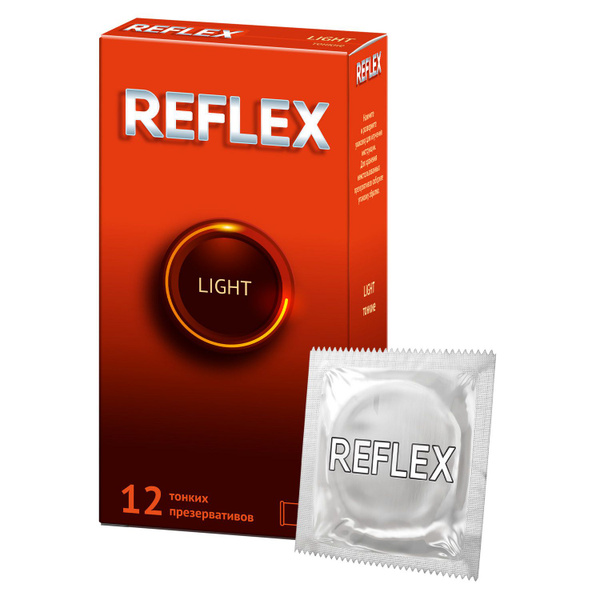 Reflex Light презервативы в смазке, 3 шт. - купить с доставкой по ...