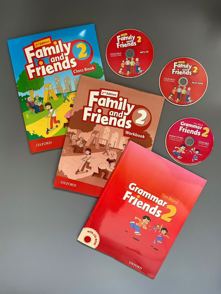 Характеристики Family and Friends 2 +Grammar friends 2 Учебник ...