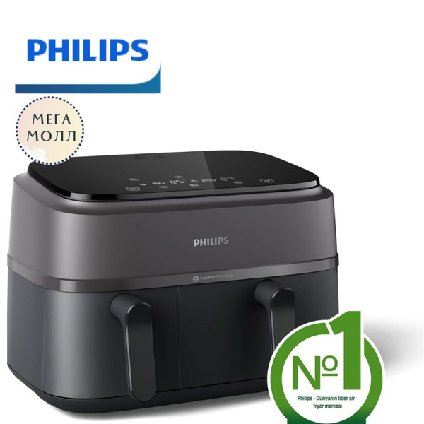 Philips Аэрогриль NA350/00, черный купить на OZON по низкой цене ...