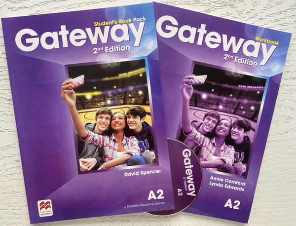 Gateway A2 комплект учебник рабочая тетрадь диск купить с