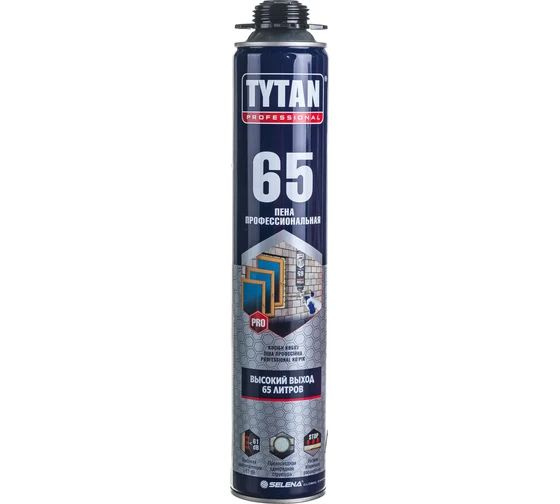 Профессиональная монтажная пена Tytan Professional prof 65 Летняя ...