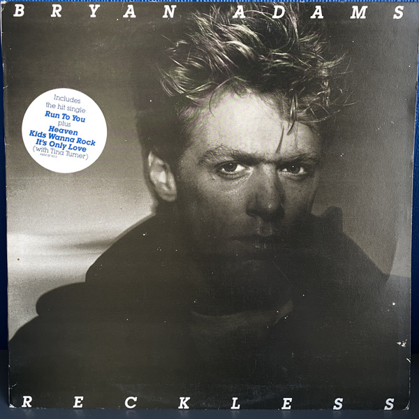 Bryan Adams. Reckless (NM) ПЕРВОПРЕСС! 1984 (LP) Виниловая пластинка ...