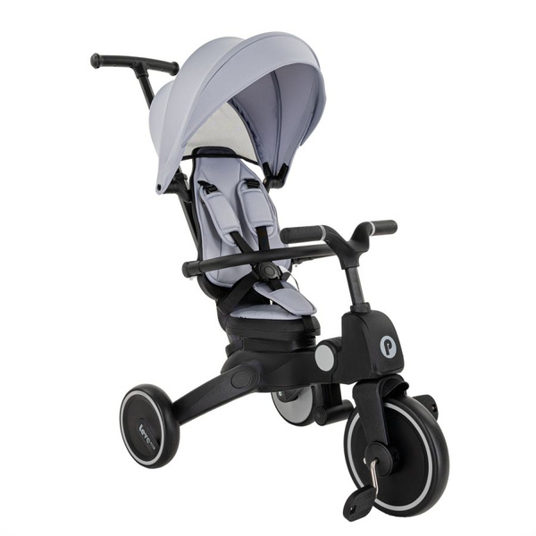 Детский велосипед 3-х колесный Pituso Leve Lux складной Grey/серый - купить с доставкой по ...