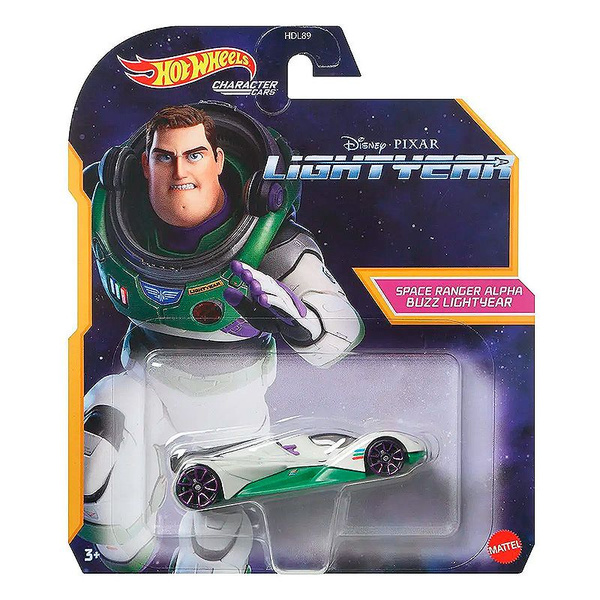 Машинка Mattel Hot Wheels Character Cars Disney Pixar Buzz Lightyear ...
