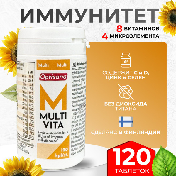 Финские мультивитамины для мужчин и для женщин / витамины для ...