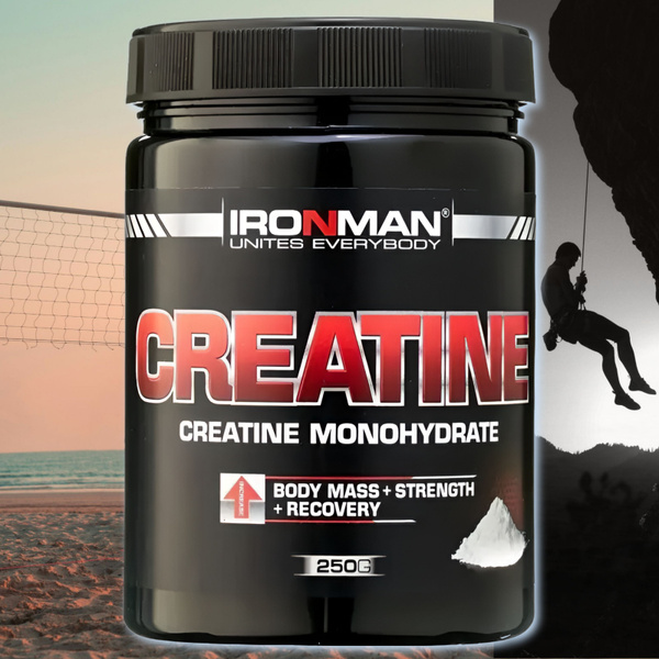 Креатин моногидрат IRONMAN 250гр Creatine - купить с доставкой по ...