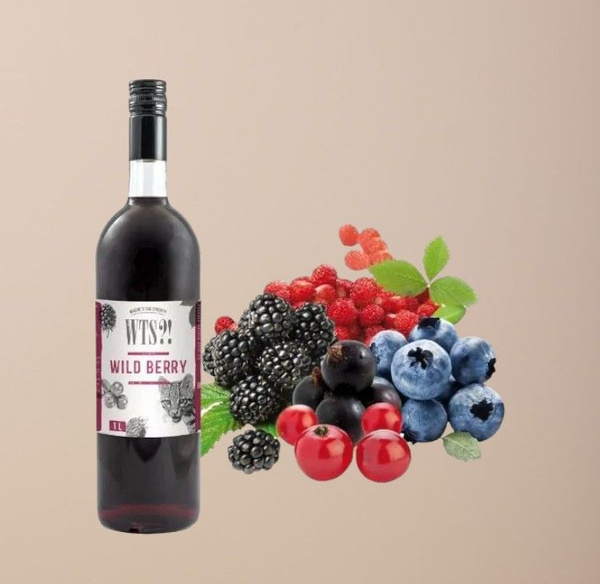Сироп "WTS?!" WILD BERRY (Лесные ягоды), 1 л. купить на OZON по низкой ...
