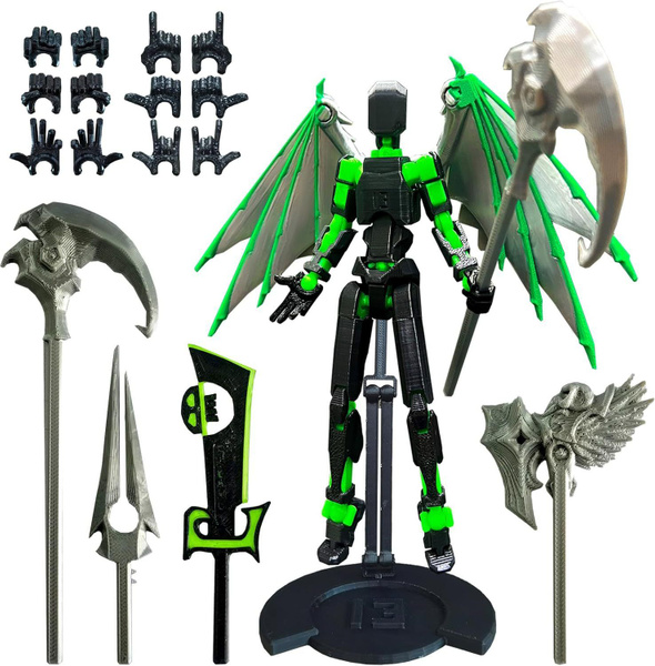 Lucky Dummy 13 Titan T13 Робот-кукла, зеленый купить на OZON по низкой ...