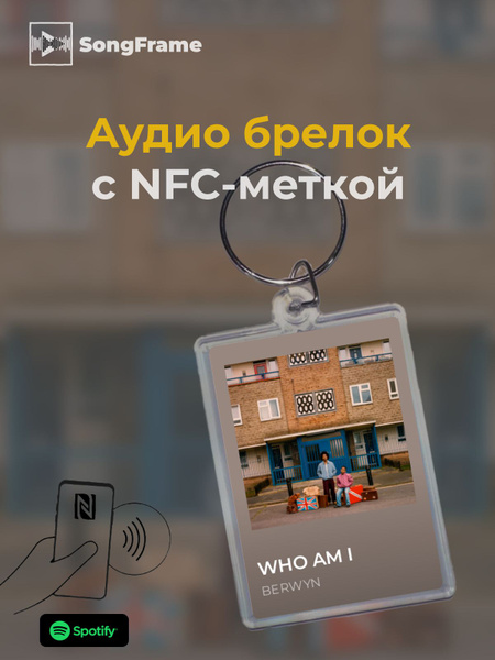 Брелок Spotify с NFC Трек: BERWYN - WHO AM I купить на OZON по низкой ...