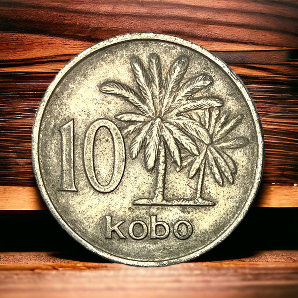 Монета Нигерия 10 кобо 1973 года. Пальмы - купить в интернет-магазине OZON с быстрой доставкой ...