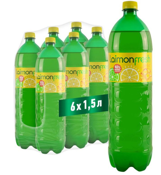 Напиток безалкогольный Laimon Fresh Лаймон Фреш Манго 1,5 Л по 6 штук ...