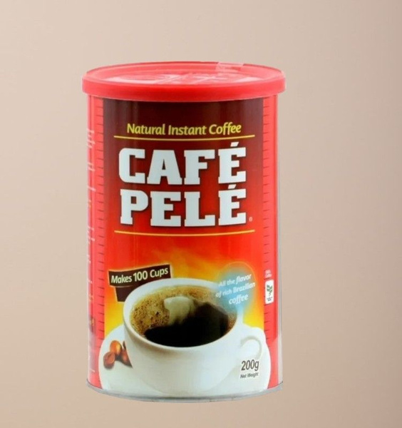 Кофе Пеле растворимый Cafe Pele, бразилия 200 г - купить с доставкой по ...