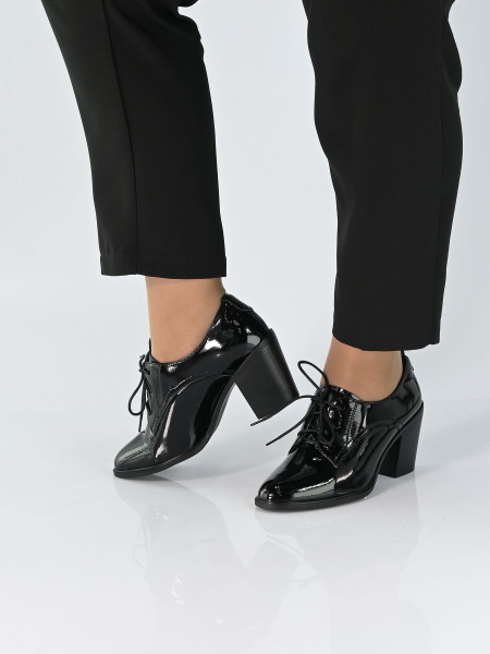 Туфли Женский Ascalini Кожа натуральная лакированная, размер 38 Стандартный средний (до 9 см) 9 ...