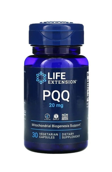 Life Extension PQQ 20 mg Пирролохинолинхинон 20 мг 30 капсул купить на ...