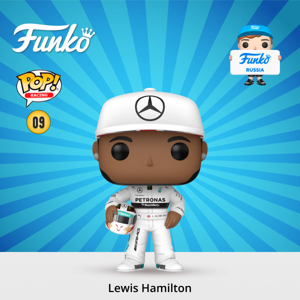 Фигурка Funko POP! Racing F1 Mercedes-AMG Petronas Formula One Lewis ...
