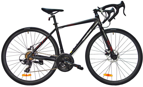 Велосипед 700" Nameless R7000D черный (2024) - купить по выгодной цене ...