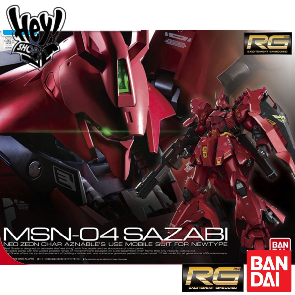 Фигурка Bandai RG29 SAZABI GUNDAM 1/144 - купить с доставкой по ...