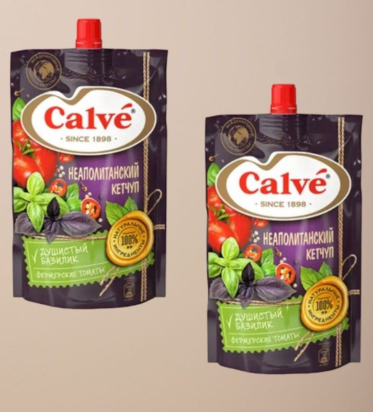 "Calve", кетчуп "Неаполитанский", 2 штуки по 350 г - купить с доставкой по выгодным ценам в ...