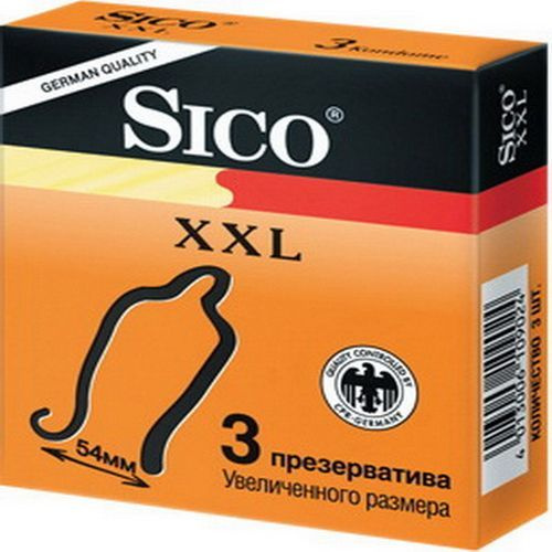 Sico Презервативы №3 XXL - купить с доставкой по выгодным ценам в ...