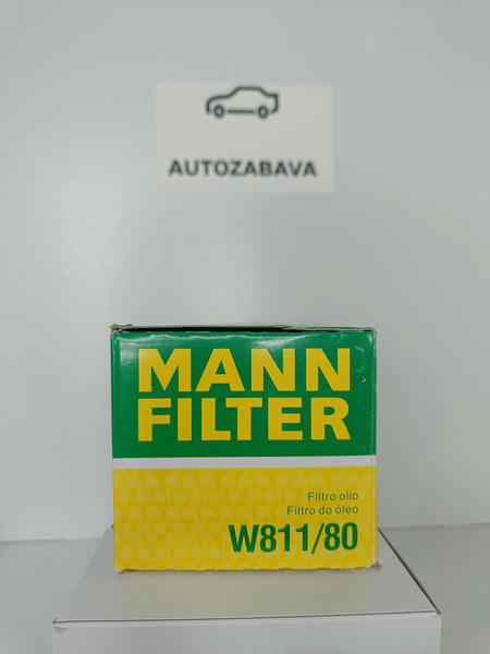 Масляный фильтр MANN-FILTER W811/80 (оригинал Корея) Hyundai Creta ...