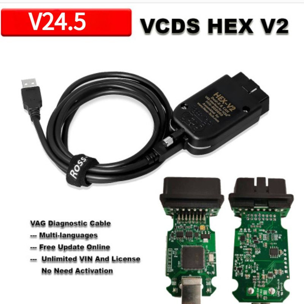 Real HEX V2 VAGCOM VCDS STM32F429 5053 реальное онлайн-обновление ...