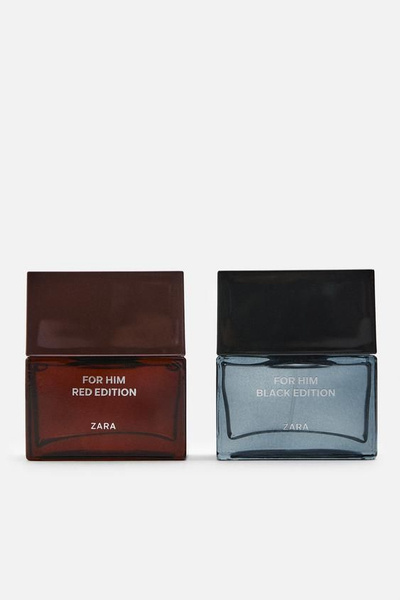 Zara FOR HIM EDT + FOR HIM RED EDITION EDP, 2X 50 МЛ (1,69 FL OZ ...
