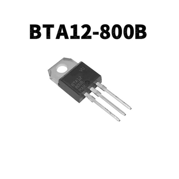 10шт BTA12-800B TO220 Двунаправленный тиристорный полевой транзистор ...