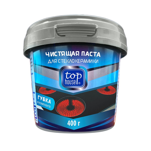 Паста для стеклокерамики TOP HOUSE 400 гр. - купить с доставкой по ...