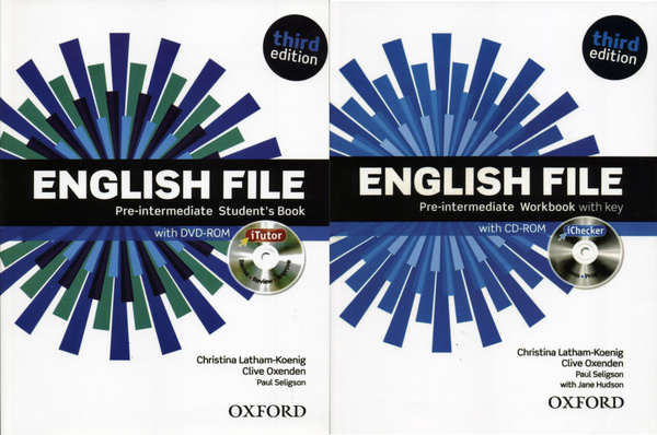 English File Pre-intermediate 3rd edition (Student's book + Workbook ...
